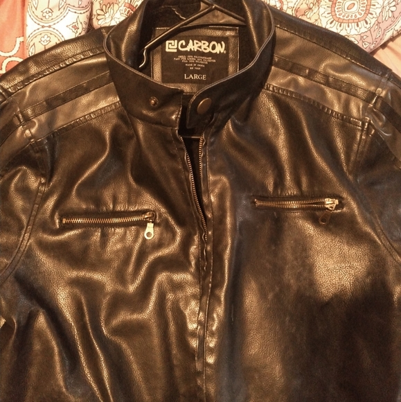 Carbon | Jackets & Coats | Carbon Motorcycle Jacket Black With Grey ...